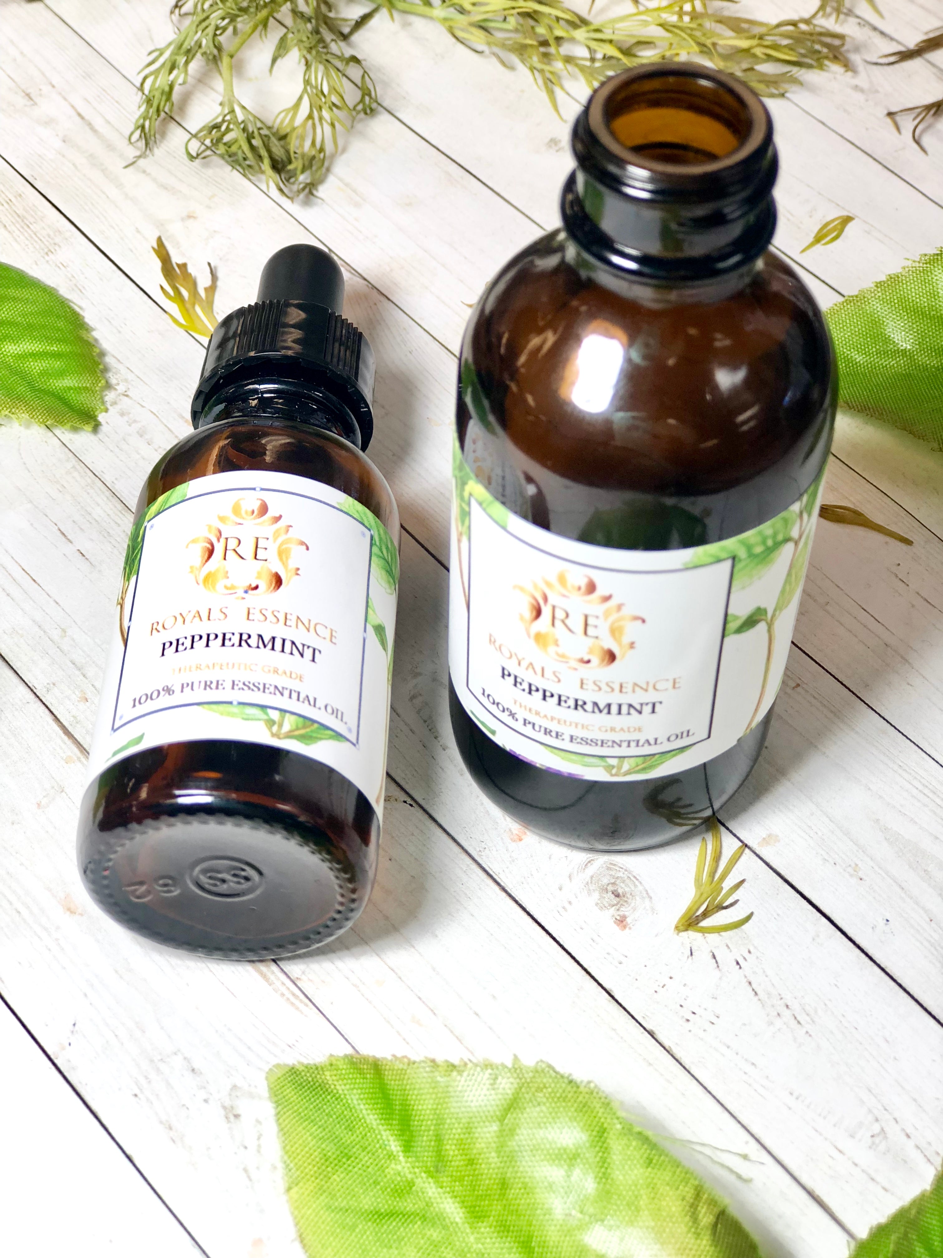 Shop For Pure Peppermint Organic Oil – Royals Essence