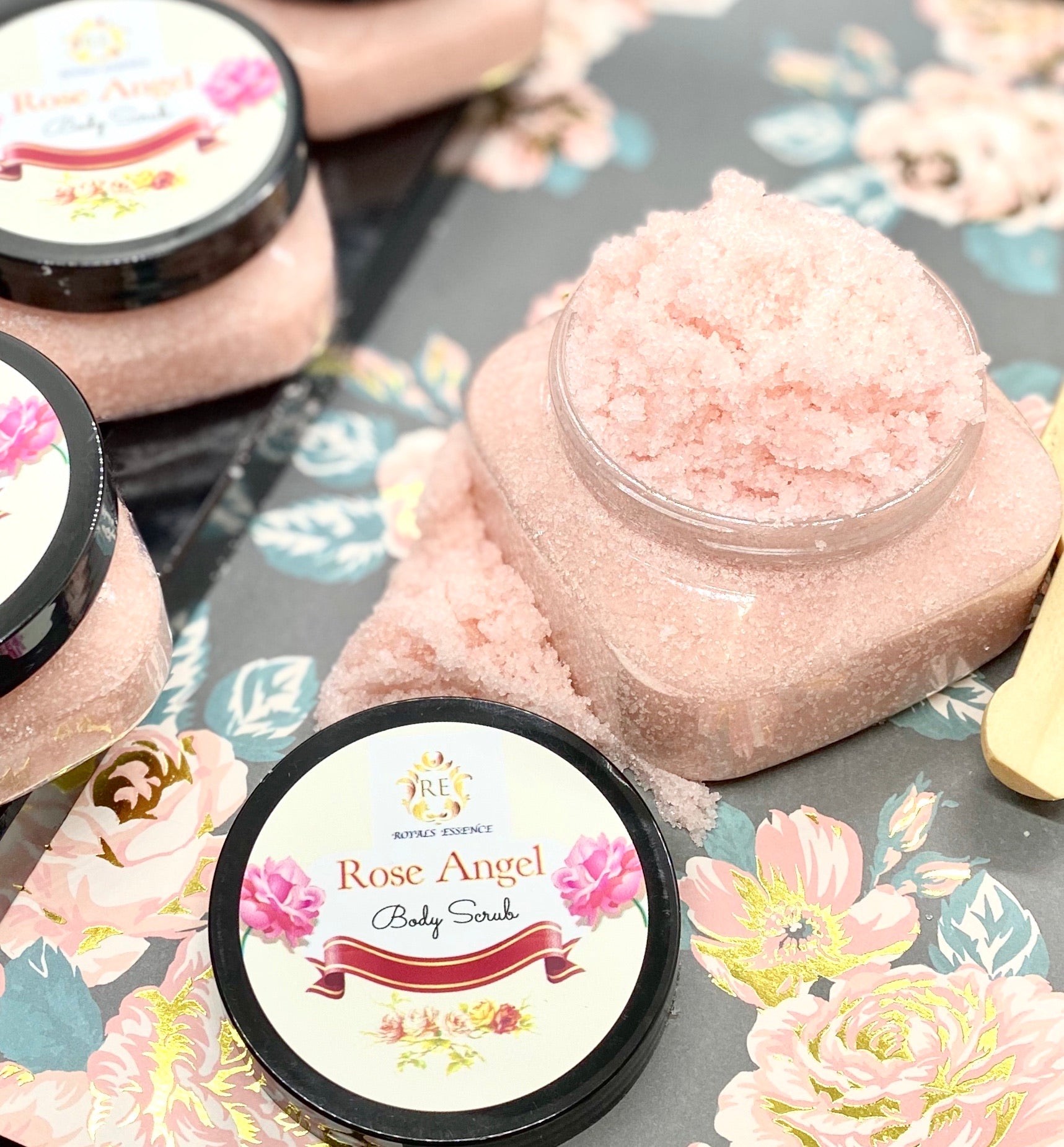 Luxurious and Exfoliating Rose Angel Scrub – Royals Essence