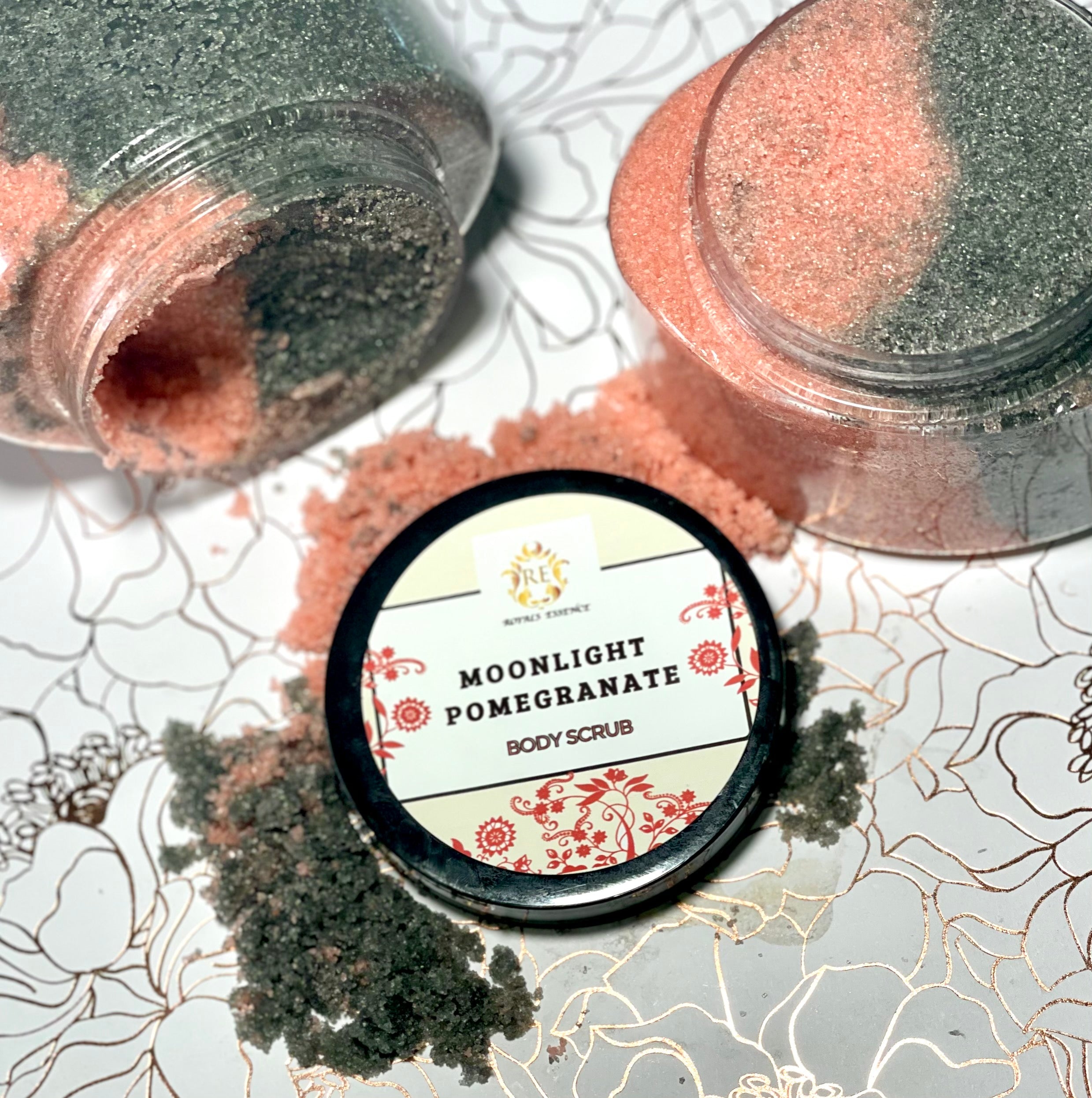 Natural Moonlight Pomegranate Body Scrub – Royals Essence